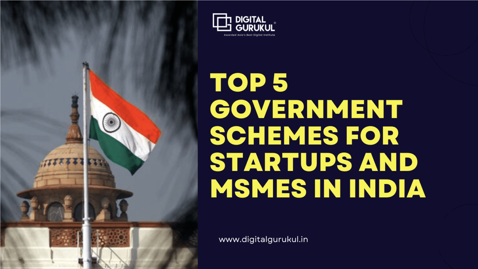 Top 5 Government Schemes For Startups And MSMEs In India